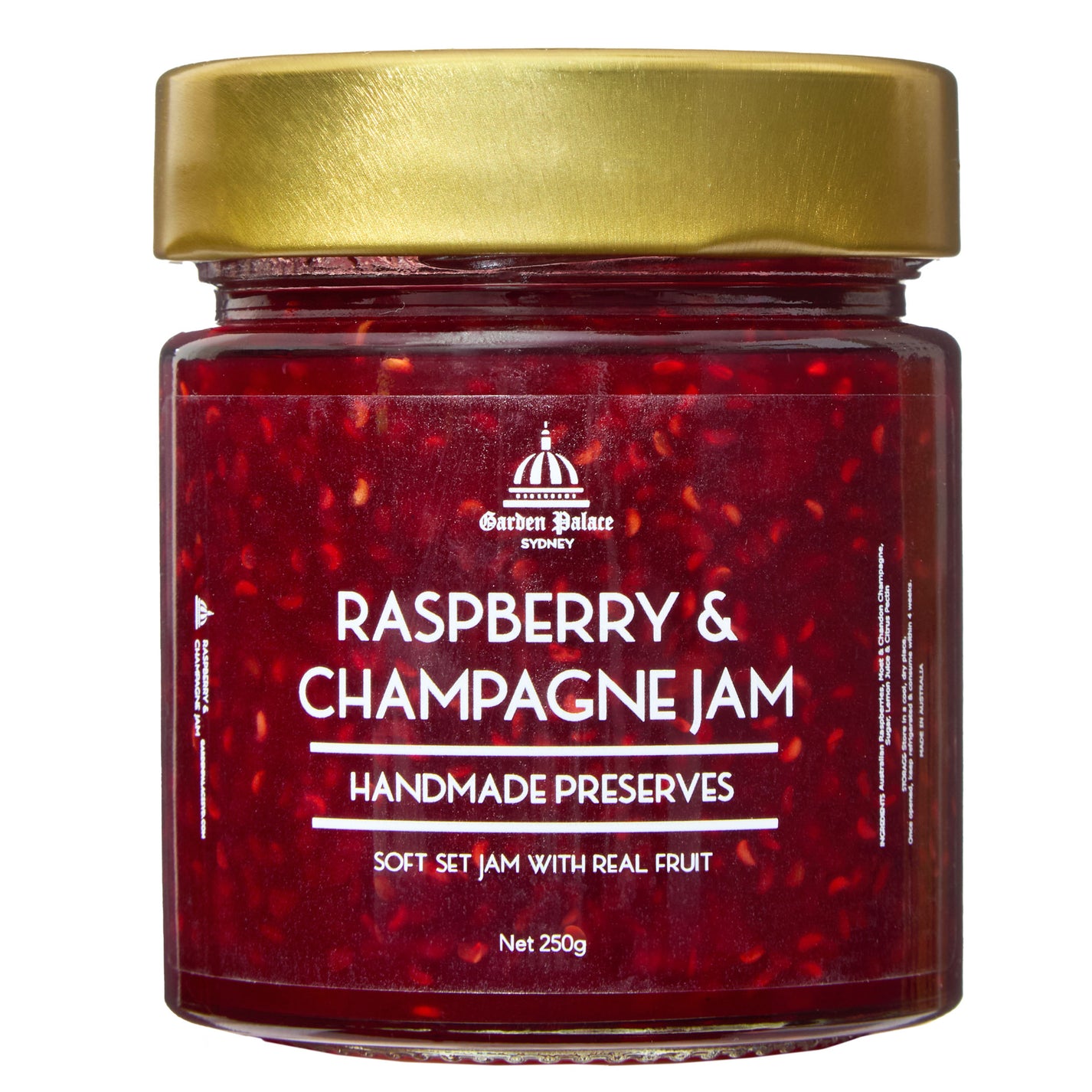 Raspberry & Champagne Jam – Garden Palace Sydney